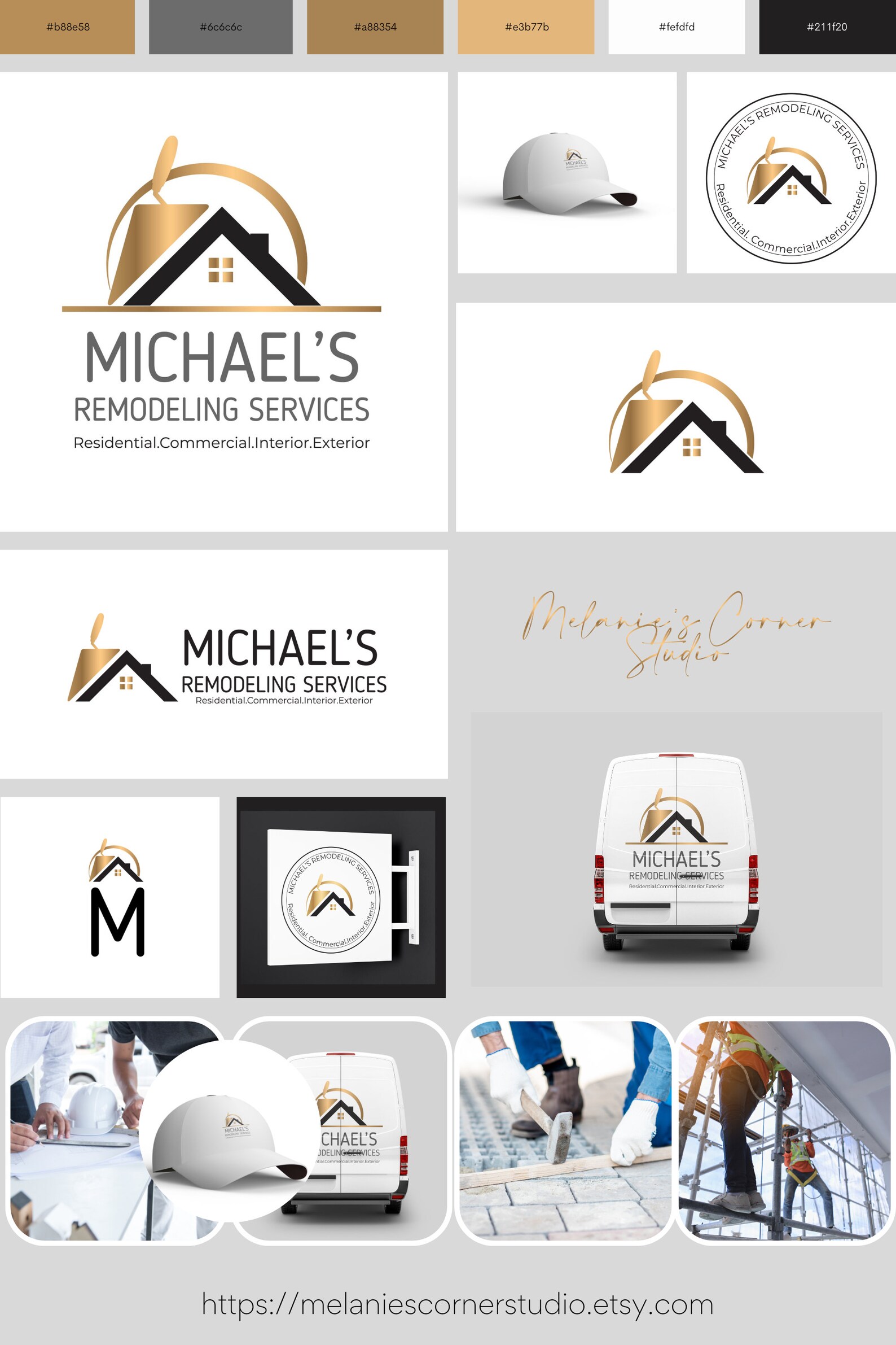 Remodeling Logo Home Repair Logo 587a - Etsy
