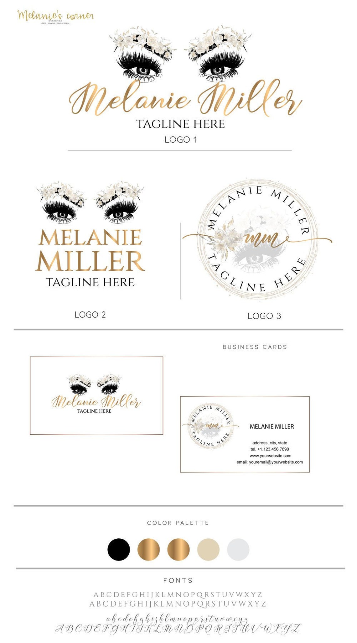 Lash Extensions Logolash Logo Eyelash Logo Beauty Branding - Etsy