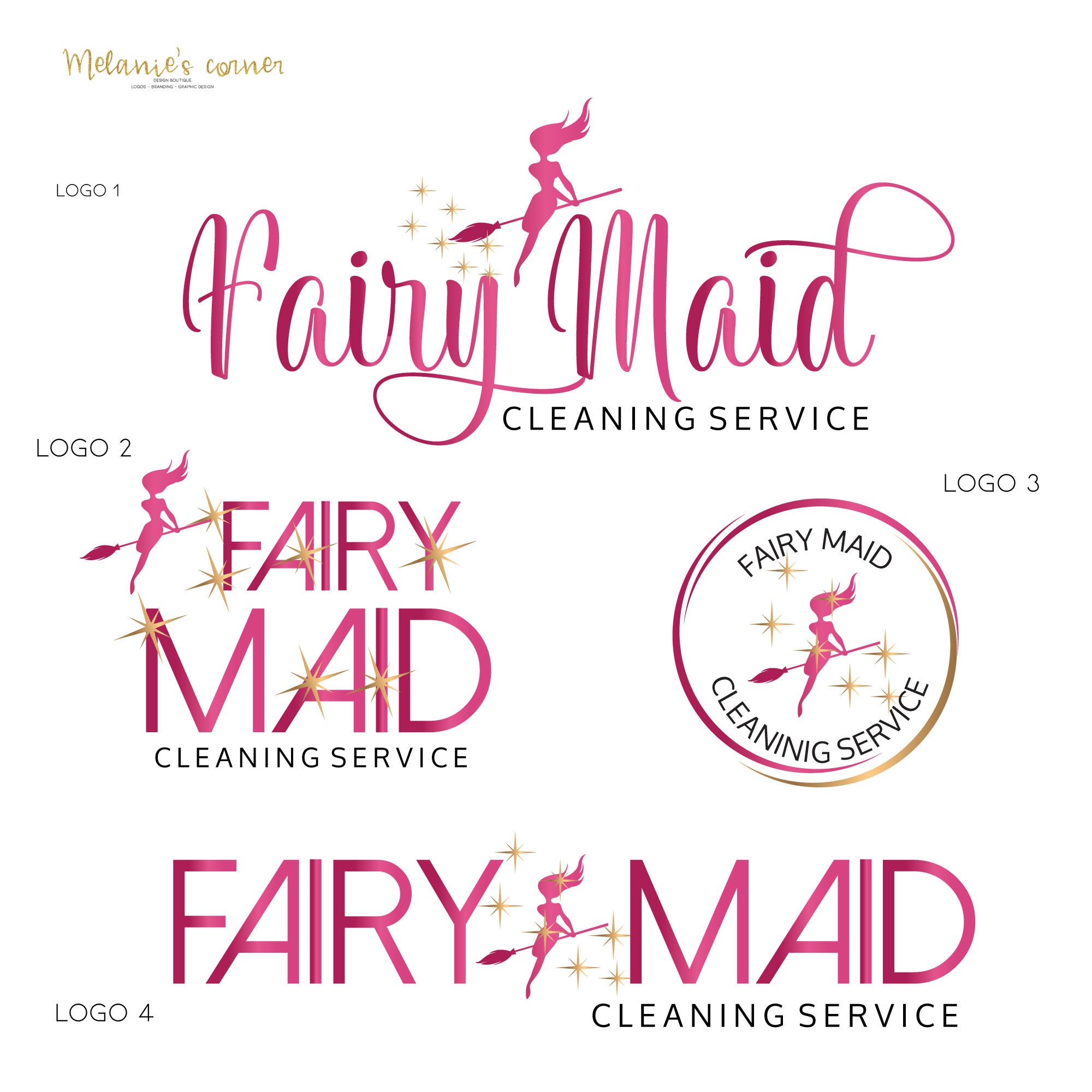Cleaning service logo design Logo 488p | Etsy