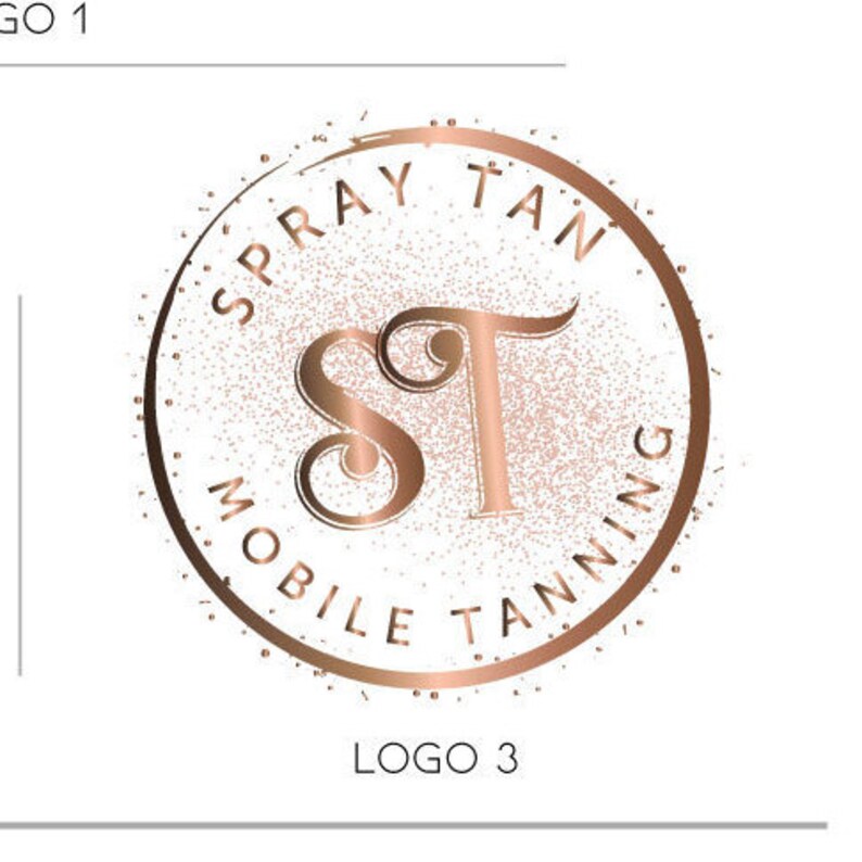 Mobile Tanning Logo Spray Tan Logo 288 - Etsy