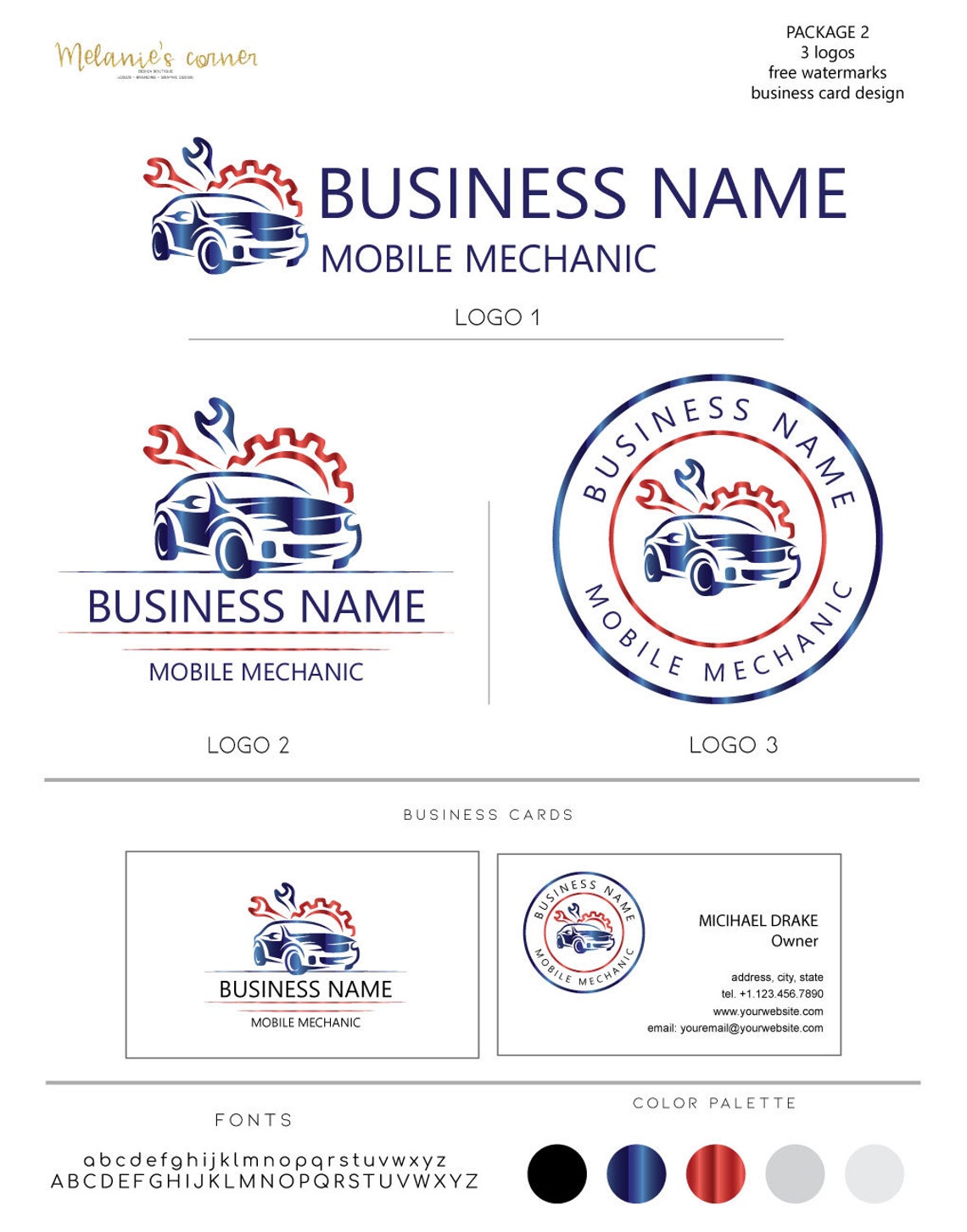 Mobile Mechanic Logo 611 - Etsy