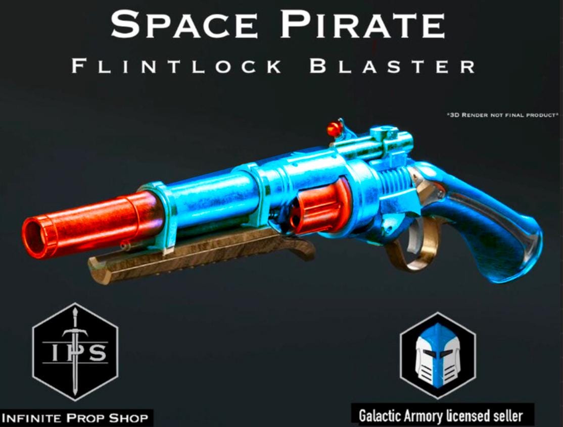 Skeleton Crew Inspired Flintlock Blaster DIY Kit - Etsy