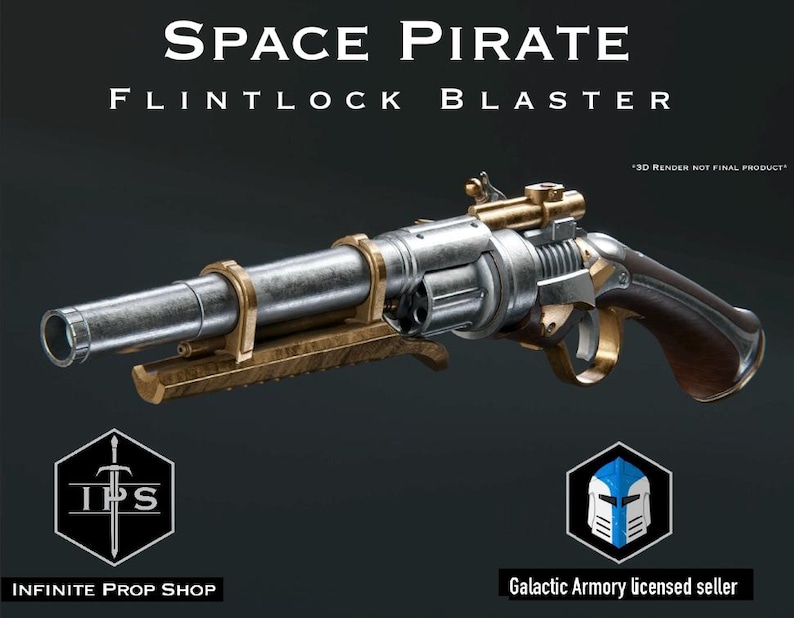 Skeleton Crew Inspired Flintlock Blaster - Etsy