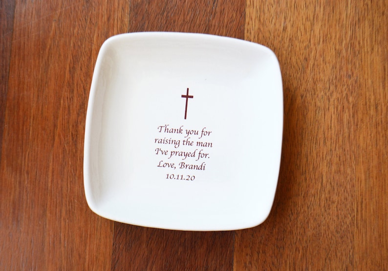 Religious Mother in Law Wedding Gift - Thank You for Raising the Man I ...
