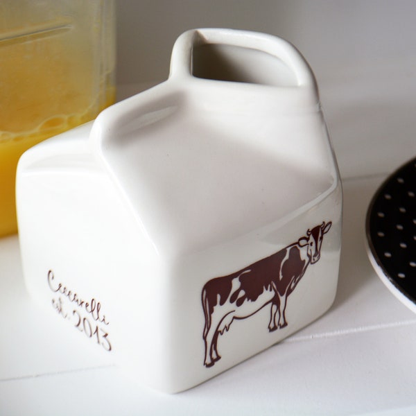 Cow Creamer Pitcher - Etsy