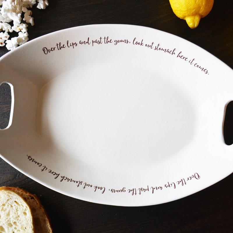 Serving Tray Custom Text - Etsy