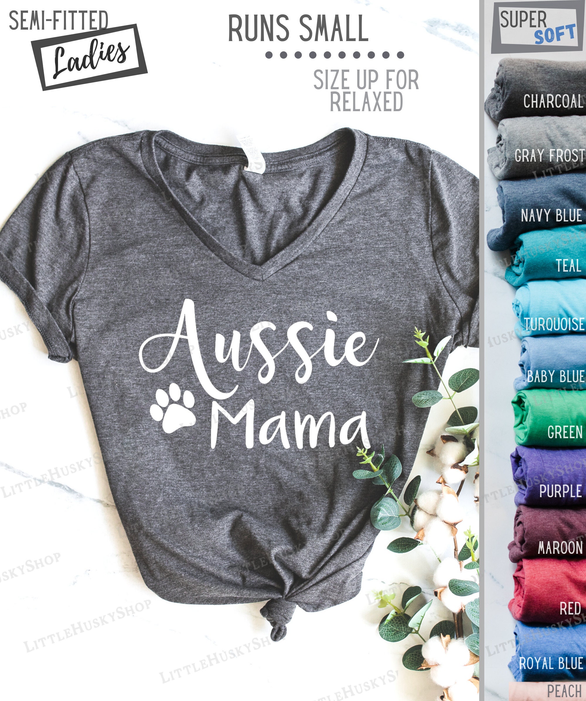 Australian Shepherd Mom Shirt Aussie Mama Shirt Aussie | Etsy