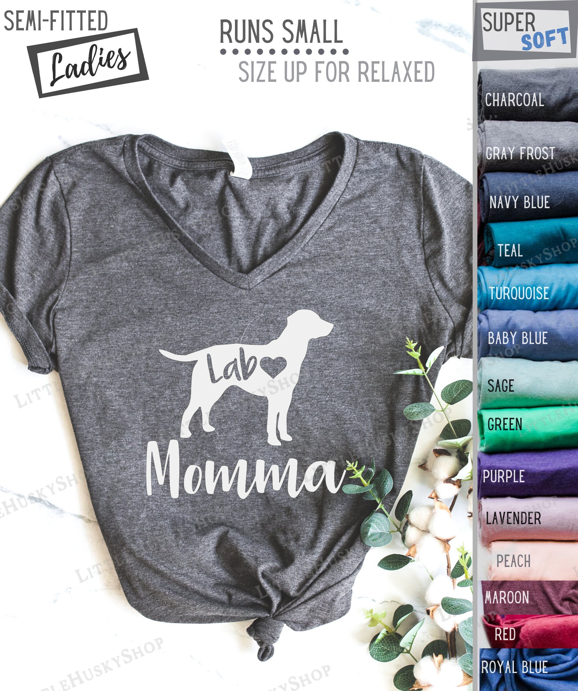 Labrador Momma Shirt Lab Mom Funny Lab Dog T Shirt | Etsy