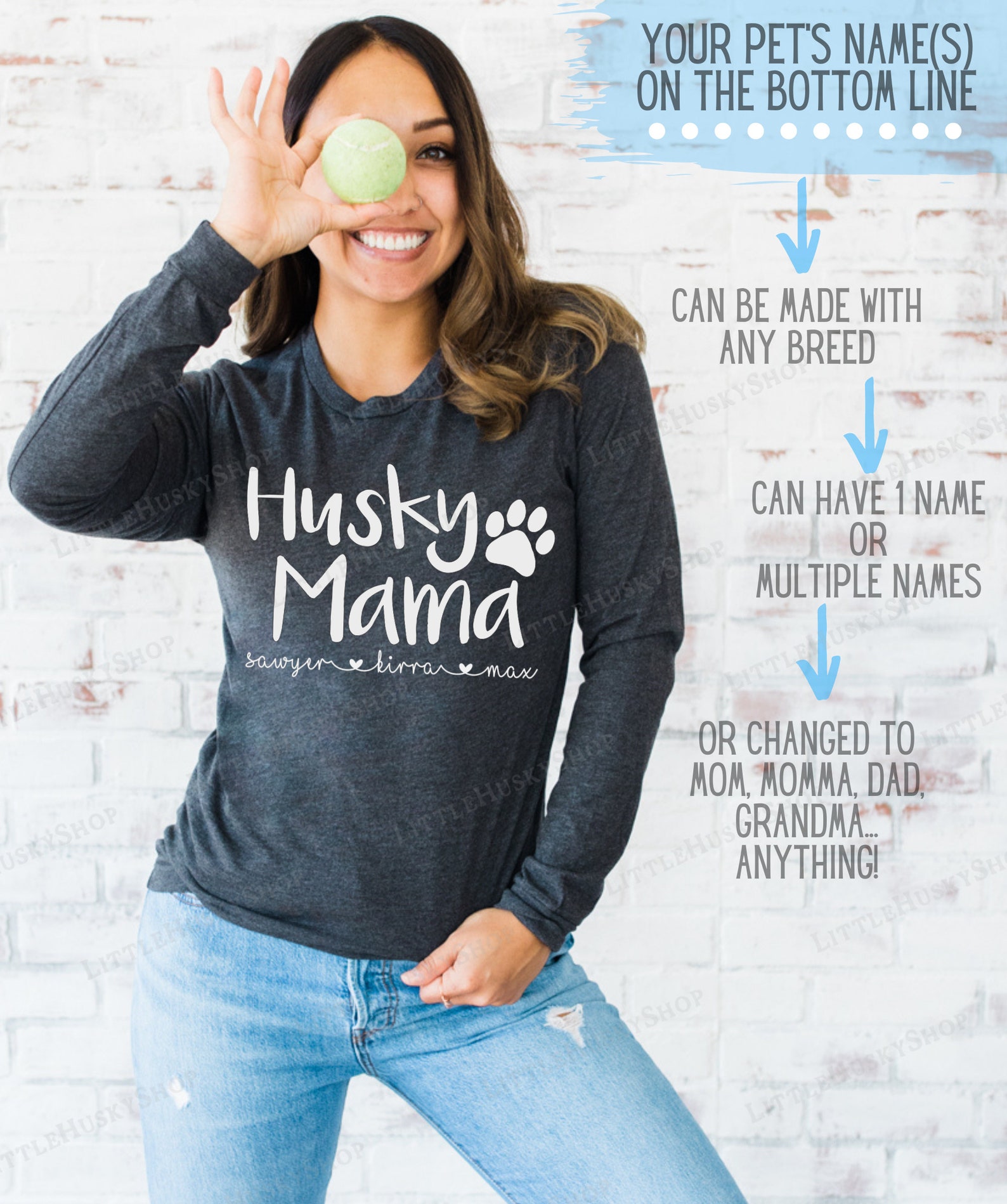 HUSKY Mama Custom Siberian Husky Mom Shirt or Any Breed - Etsy HUSKY Mama Custom Siberian Husky Mom Shirt or Any Breed - Etsy
