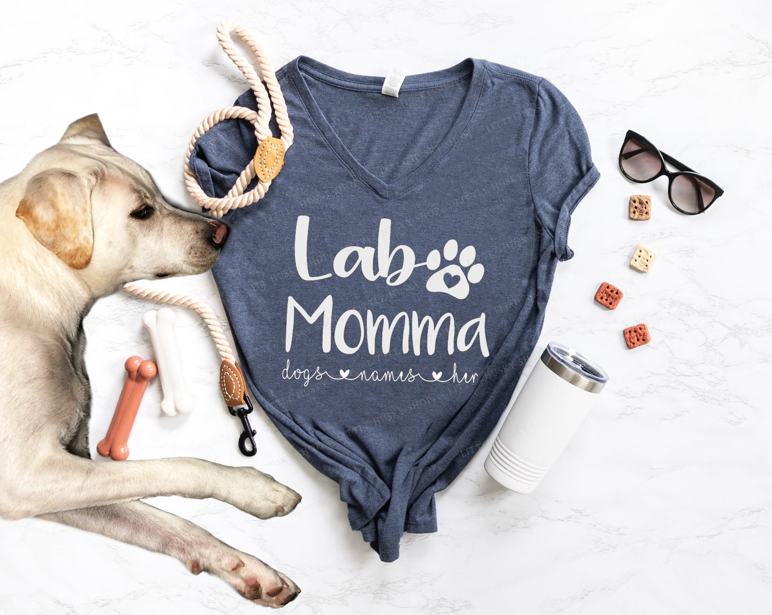 Lab Momma Shirt Lab Mama T Shirt or Any Breed Cute Dog Mom | Etsy
