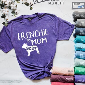Matching Frenchie Parent Shirts French Bulldog Mom Frenchie Dad Dog Owner Shirts Dog Parents ...