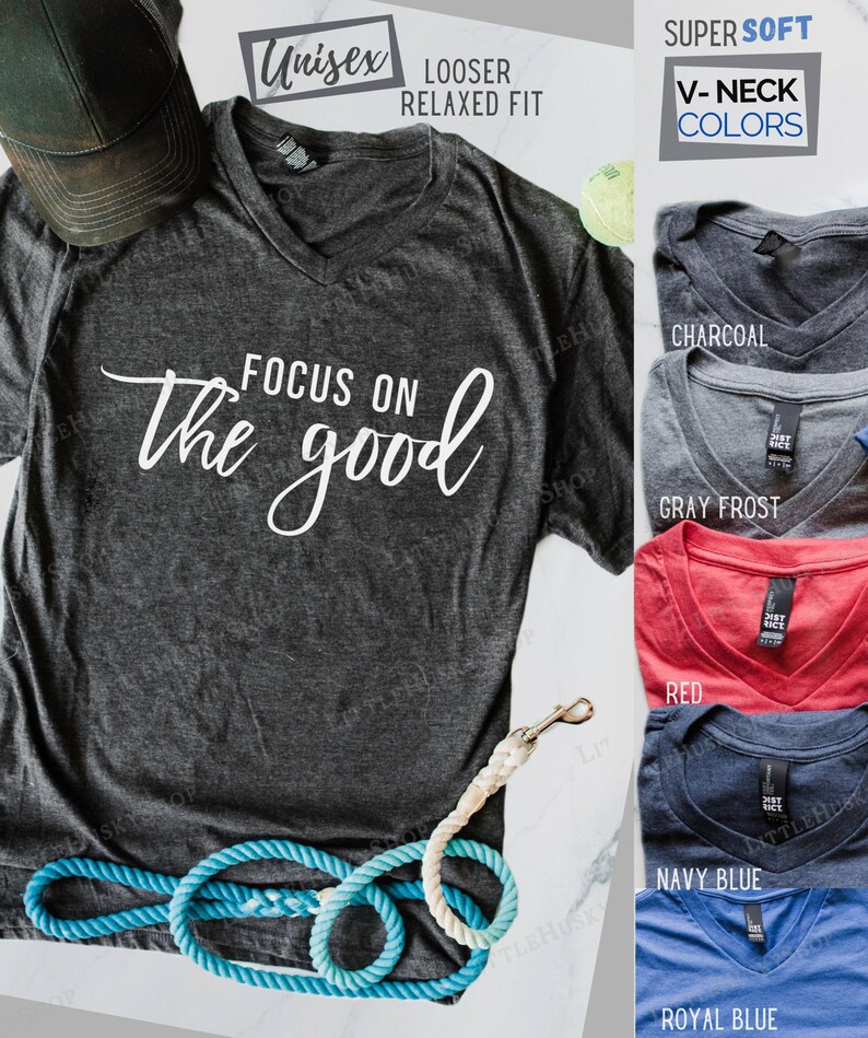 Focus on the Good Shirt Stay Positive Shirt for Women Life - Etsy