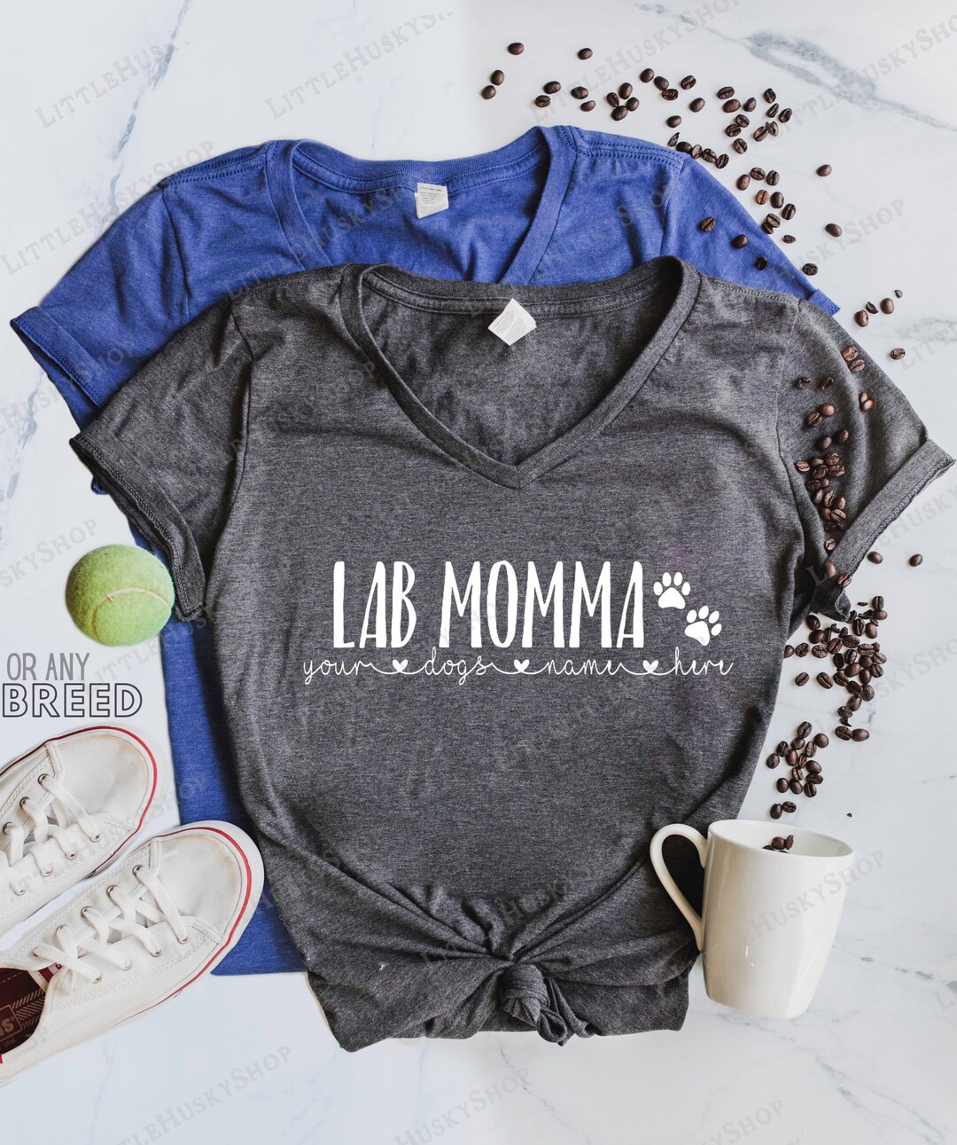 Lab Momma Customize Lab Mom Shirt With Your Dogs Name - Dog Mom - Cute ...