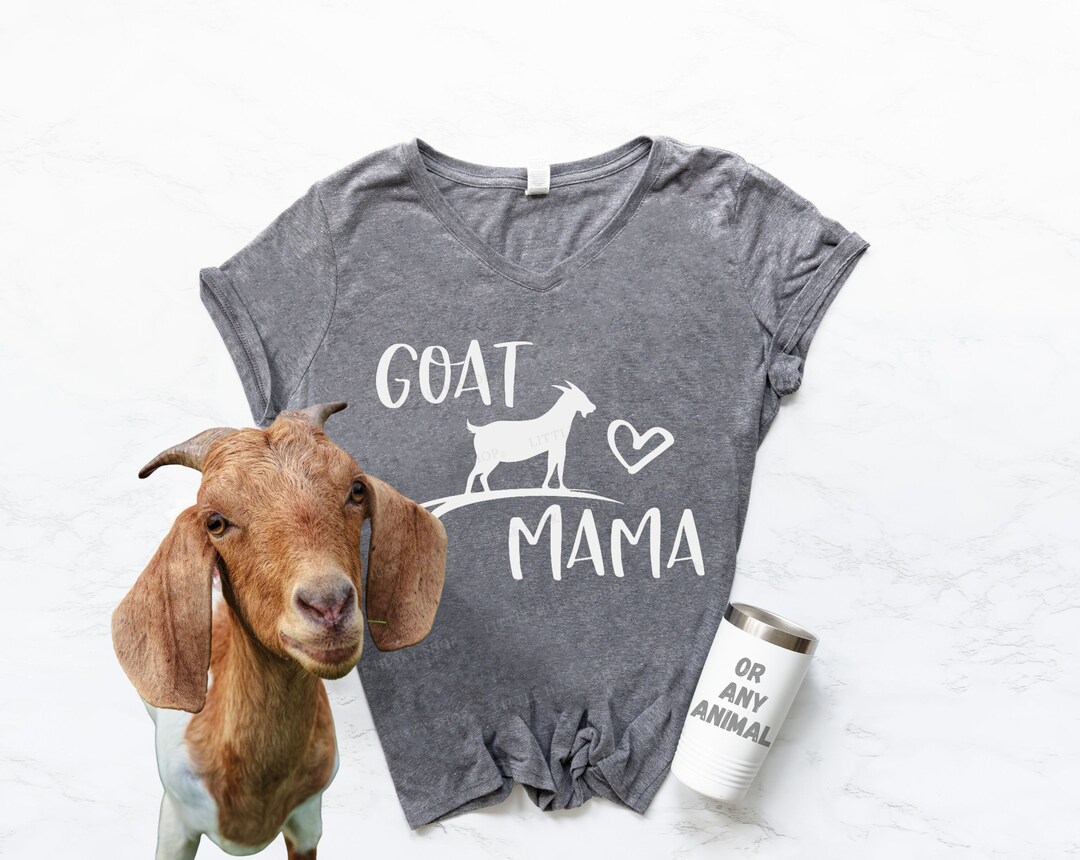 Goat Mama Shirt - Goat Mom Shirt - Love Goats - Mother of Goats - Farm ...