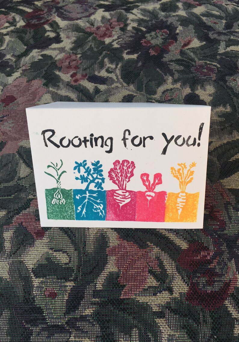 Rooting for You Card - Etsy