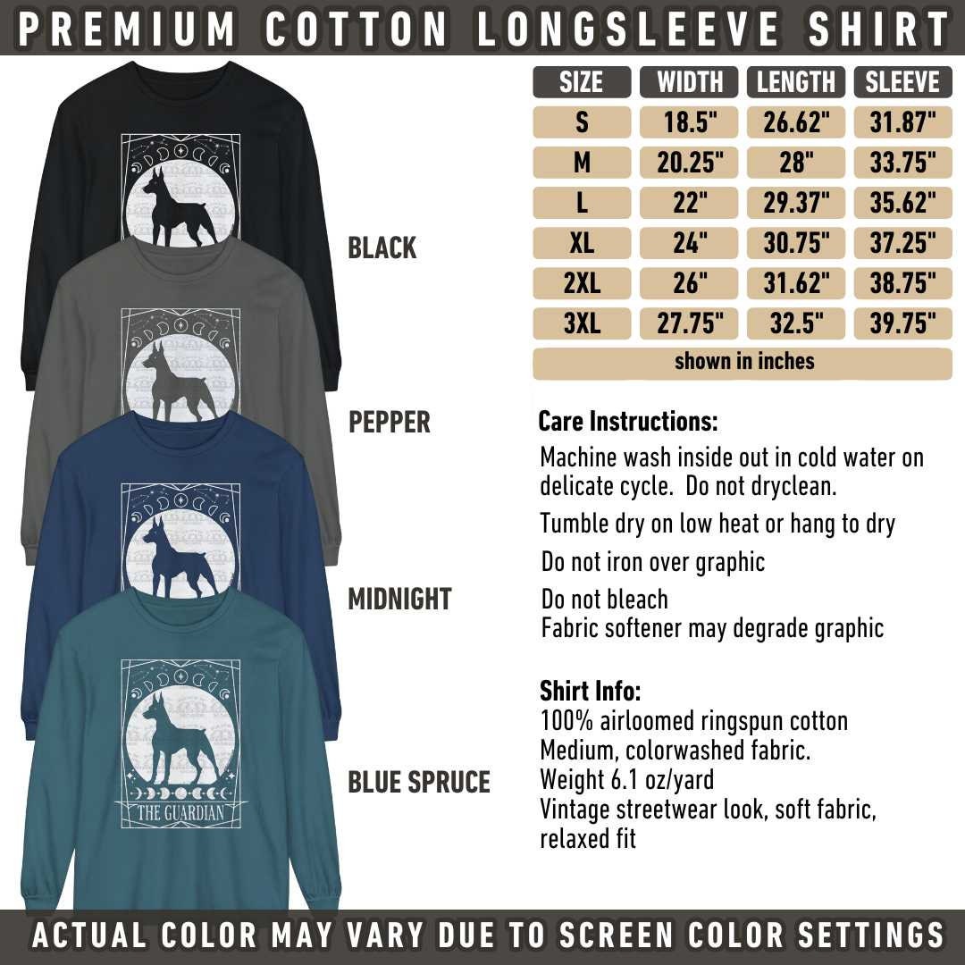 Doberman Pinscher Moon Phases Tarot Cottagecore Sweatshirt, Doberman ...
