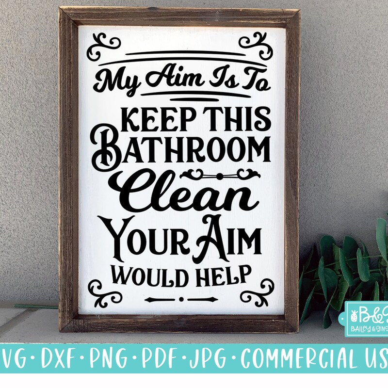 Keep Clean Sign - Etsy