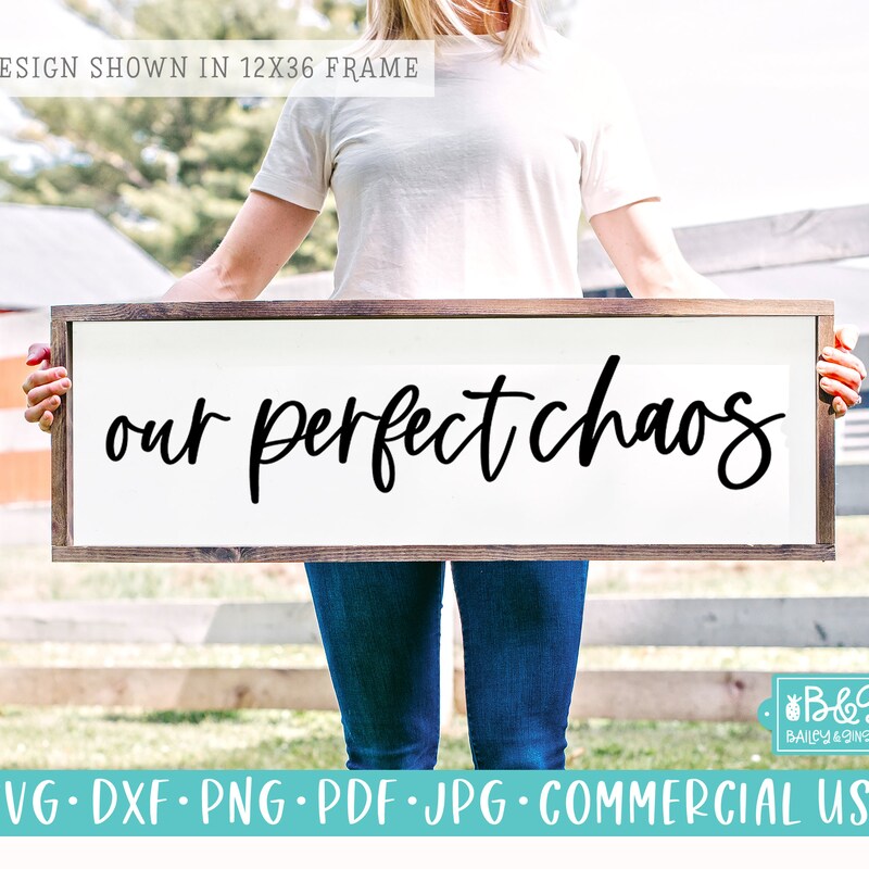 Our Perfect Chaos Svg - Etsy