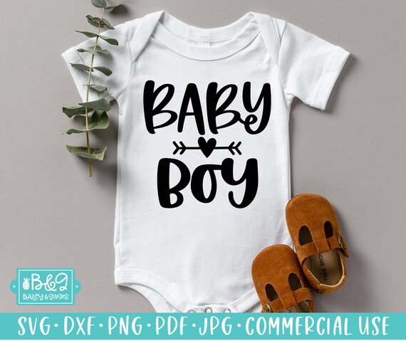 Baby Boy SVG File Cute Newborn Baby SVG Commercial Use SVG | Etsy