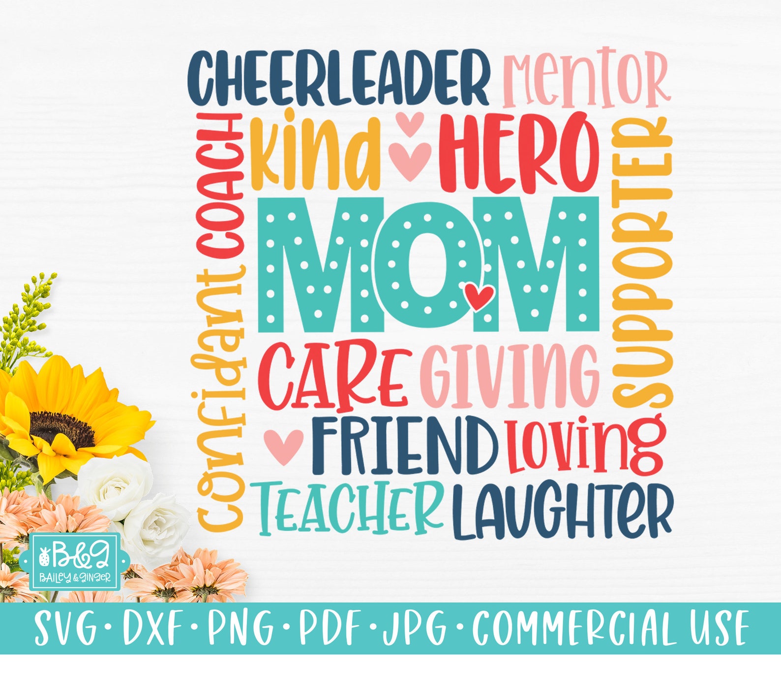 Mom Subway Art SVG Mothers Day SVG Gift for Mom Commercial - Etsy