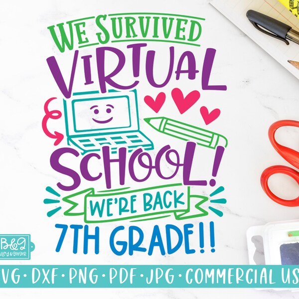 7th Grade 2021 Svg - Etsy UK