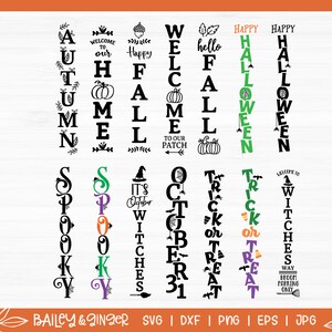 Fall & Halloween SVG Bundle, Autumn SVG Cut Files, Commercial Use SVG ...