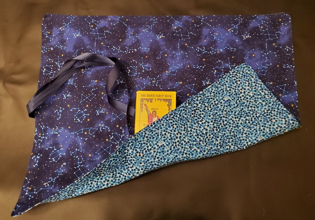 Tarot Mat, Altar Cloth, Tarot Cloth, Pagan Gift, Constellations ...