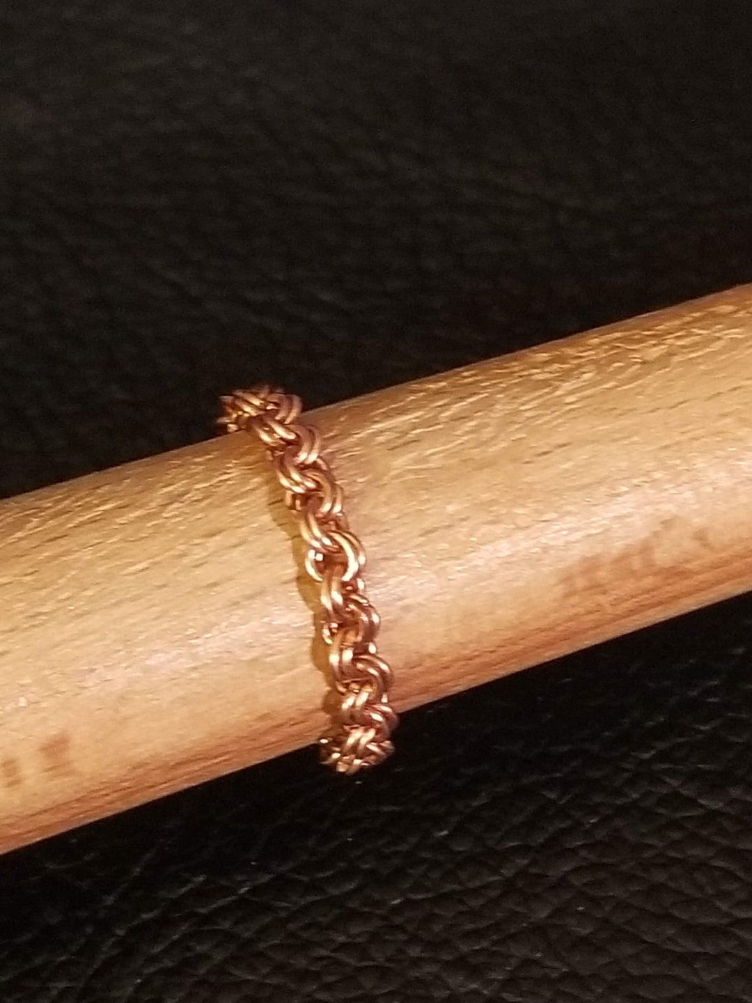 Handmade Copper Chainmaille Ring: 2mm Micromaille Design - Etsy