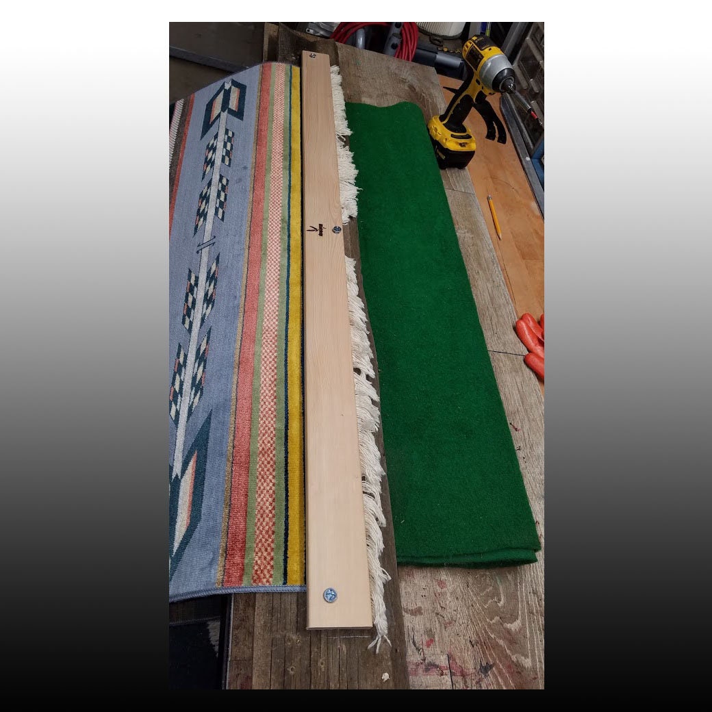 Quilt, Rug or Textile Hanger, Compression Hanger, Rustic, Rugs ...