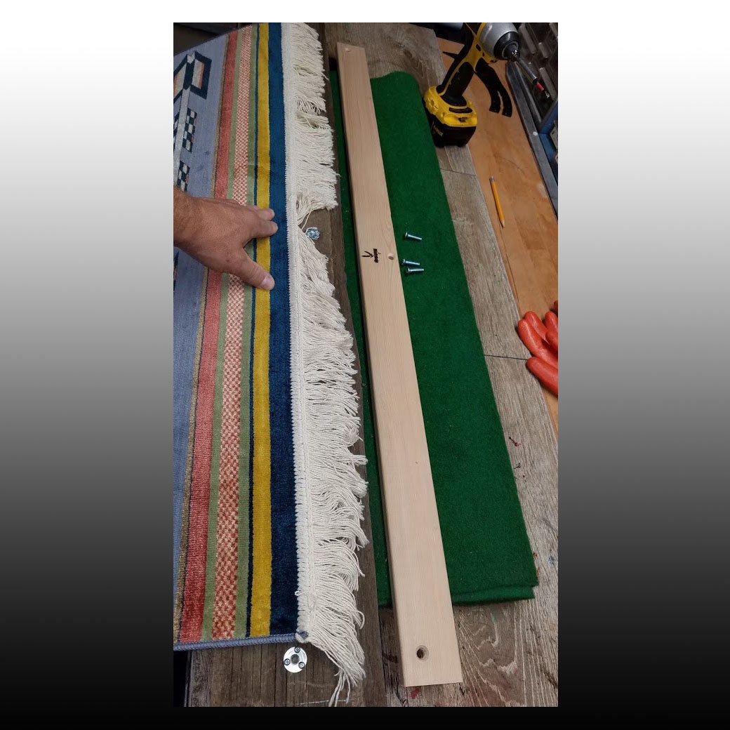 Quilt, Rug or Textile Hanger, Compression Hanger, Rustic, Rugs ...