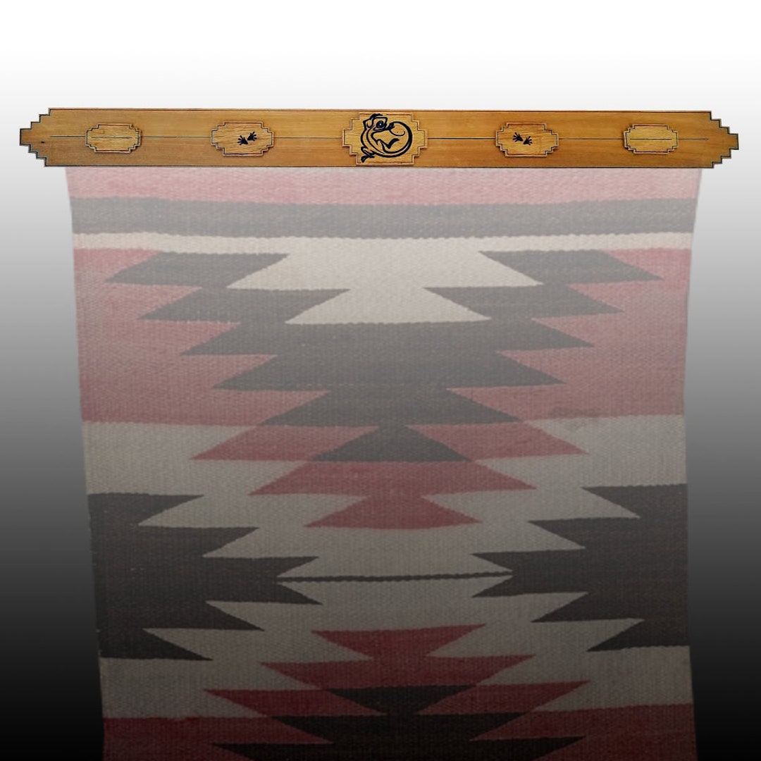 Quilt, Rug or Textile Hanger, Compression Hanger, Rustic, New Mexico ...