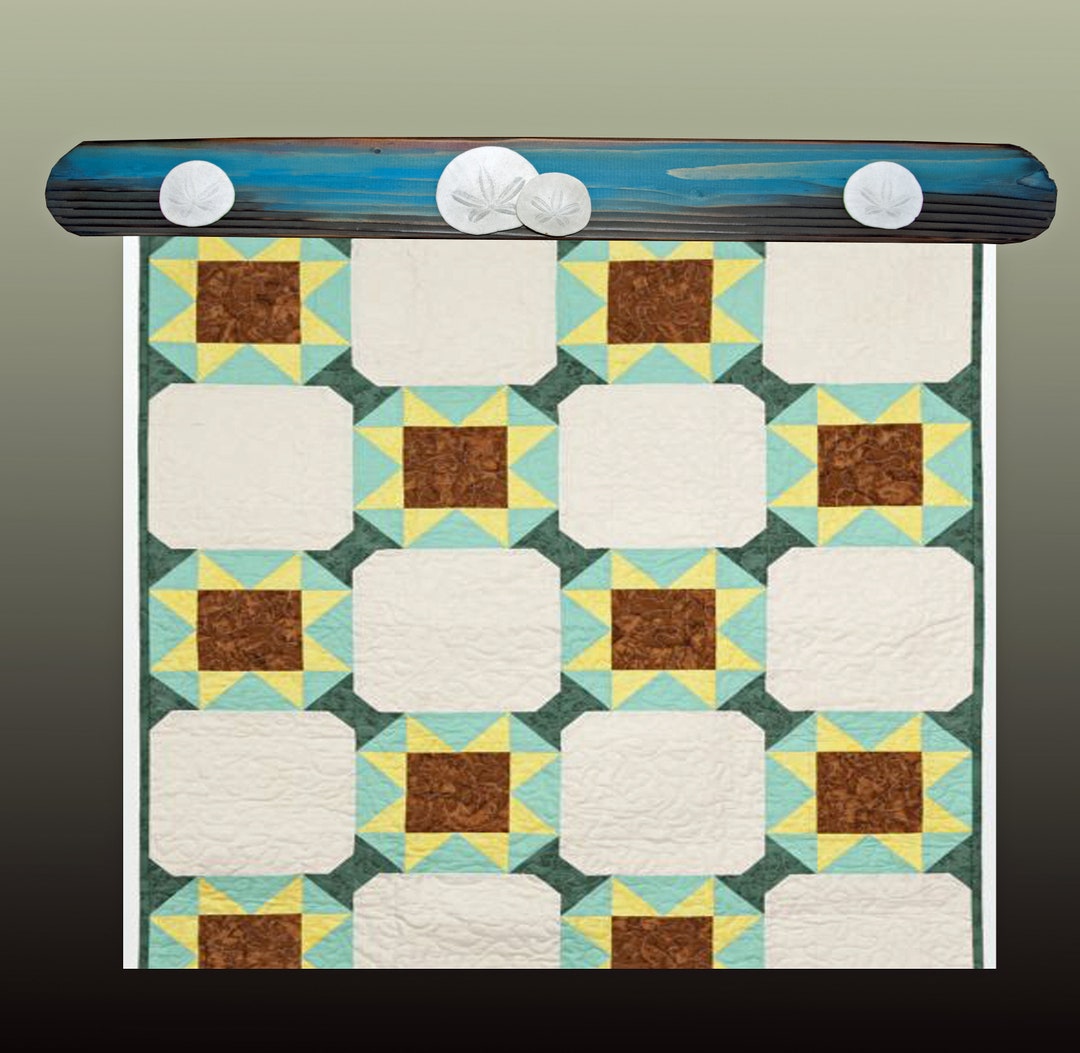 Quilt, Rug or Textile Hanger, Compression Hanger, Rustic, Rugs ...