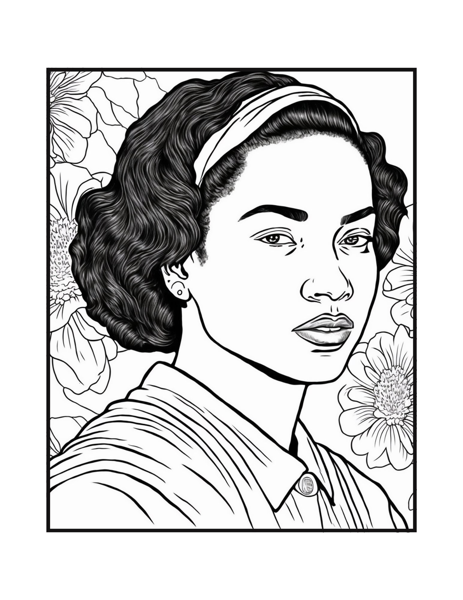 Black History Month Digital Coloring Sheets| 22 Sheets EASY DOWNLOAD - Etsy