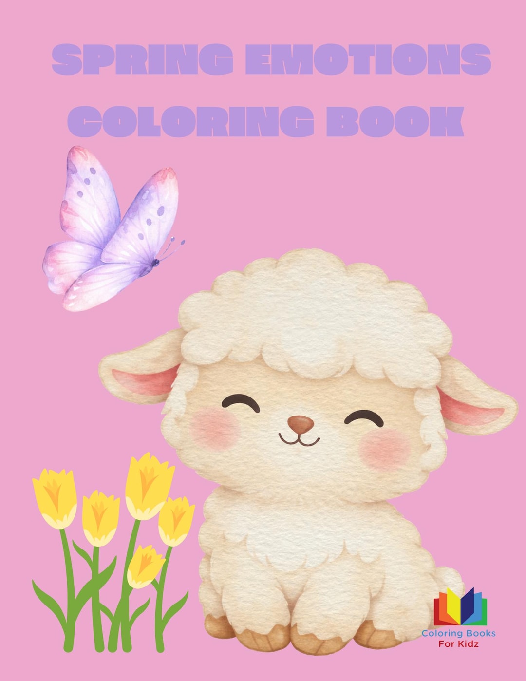 Spring Emotions Coloring Pages for Kids | Feelings Coloring Book ...