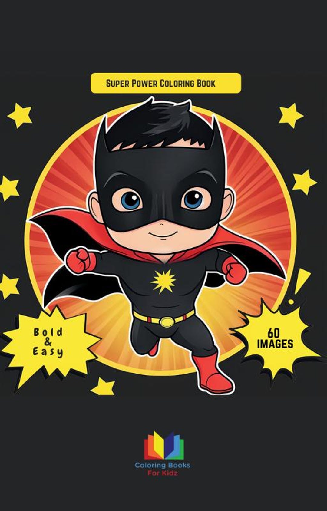 Super Power Coloring Book for Kids | Digital Download | 60 Printable ...