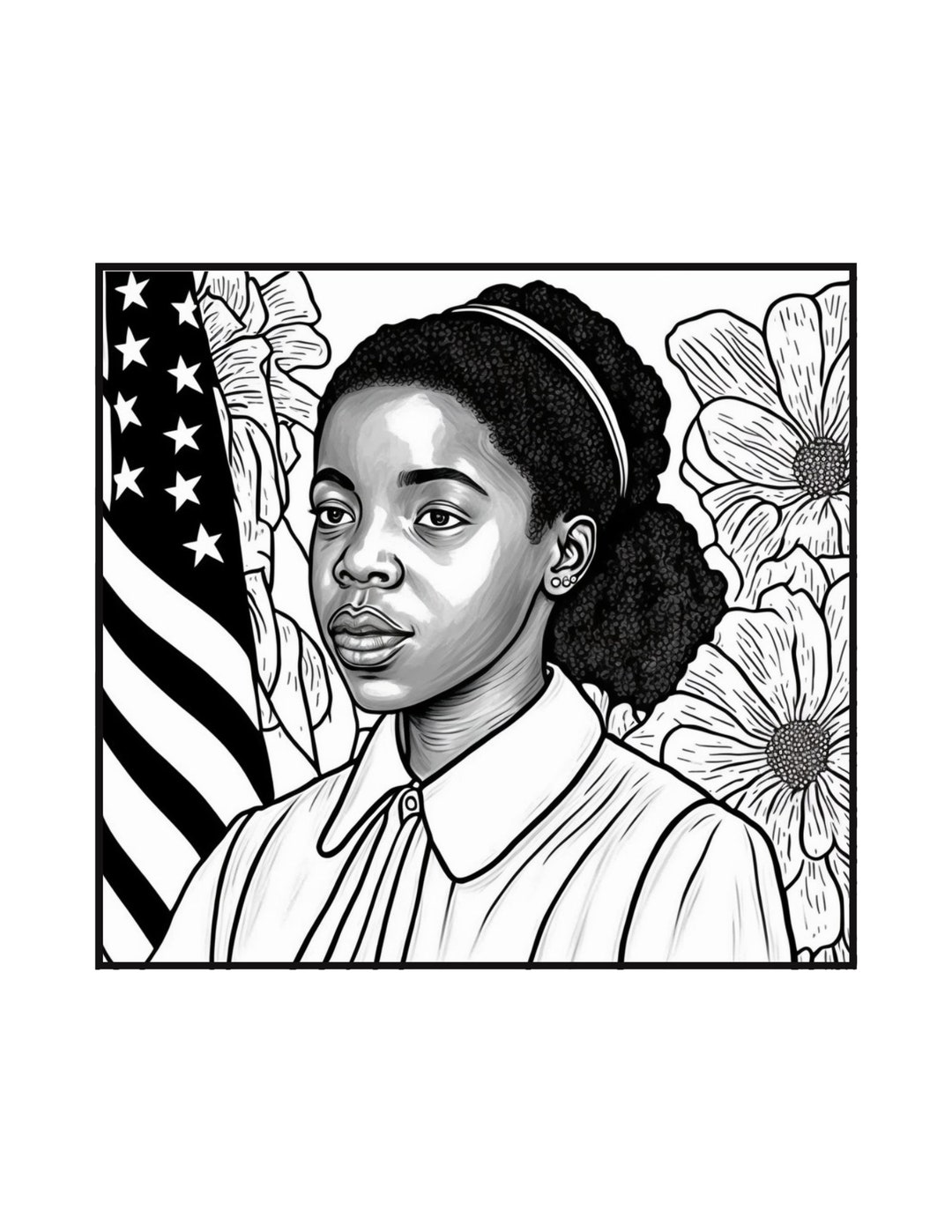 Black History Month Digital Coloring Sheets| 22 Sheets EASY DOWNLOAD - Etsy