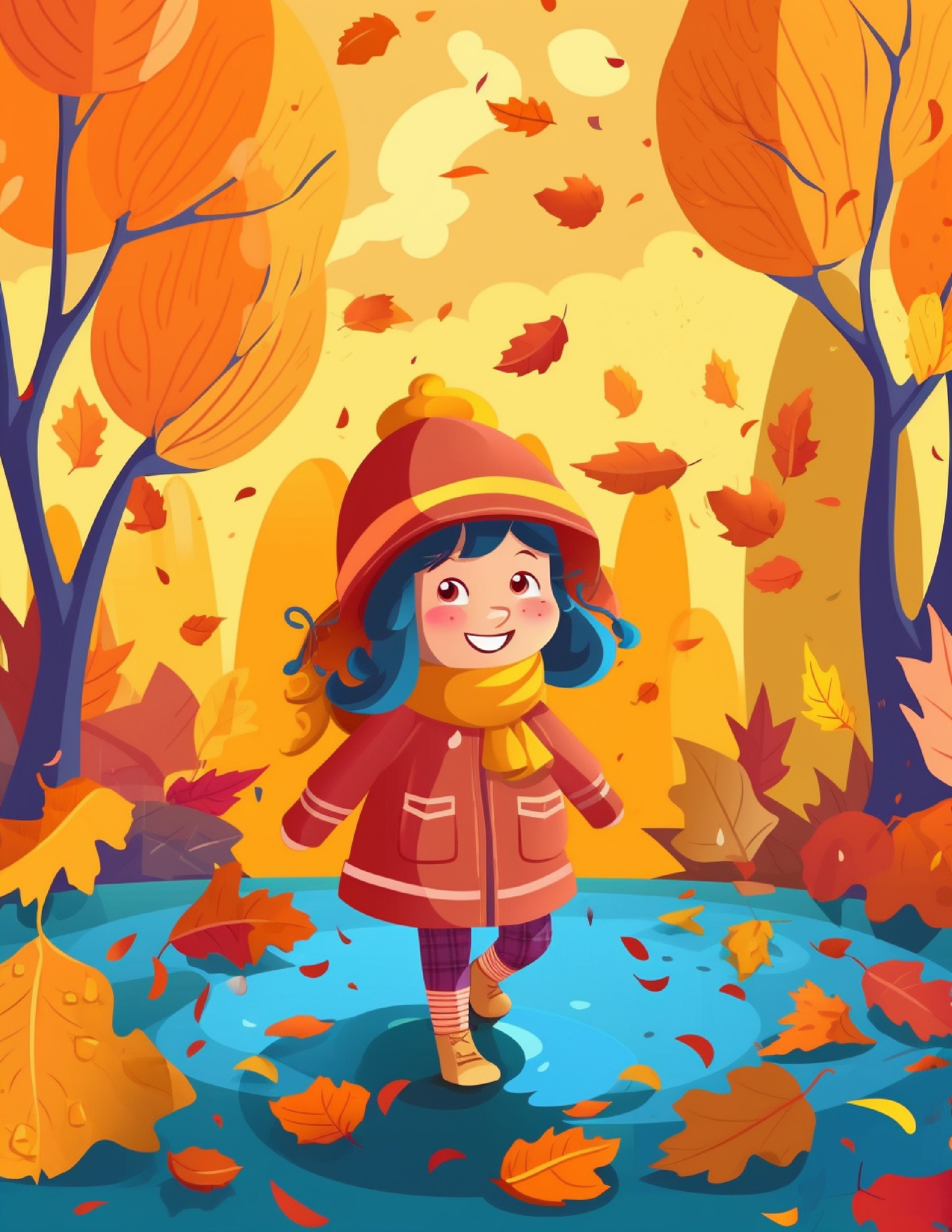 Autumn Coloring Book | Digital Coloring Book| Ages 2-10| Easy Download ...