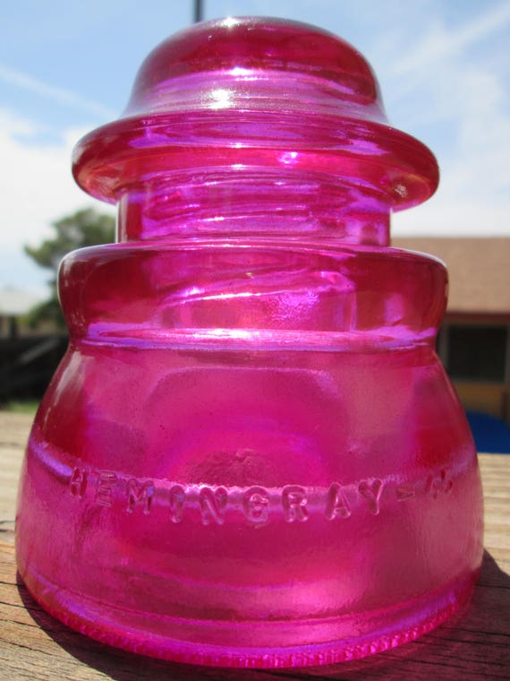Purple Glass Electric Insulators - Glass Designs