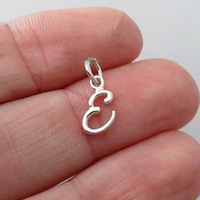 Sterling Silver Small Alphabet Letter Genuine Solid 925 Charms GOOD ...