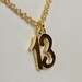 Gold Plated Number 13 Necklace - 11mm X 15mm Charm With 16" + 2 ...