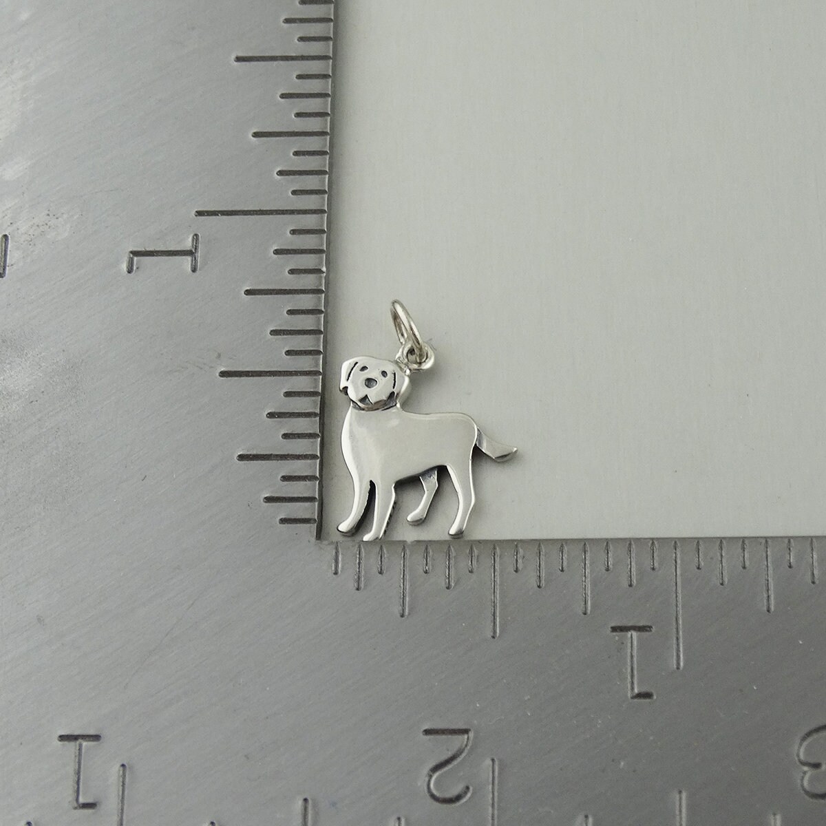 Labrador Retriever Charm 925 Sterling Silver Dog Puppy | Etsy