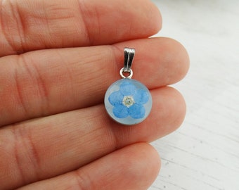 Forget Me Not Charm | Etsy