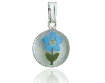 Forget Me Not Charm - Etsy