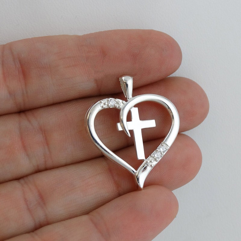 Silver Cross - Etsy