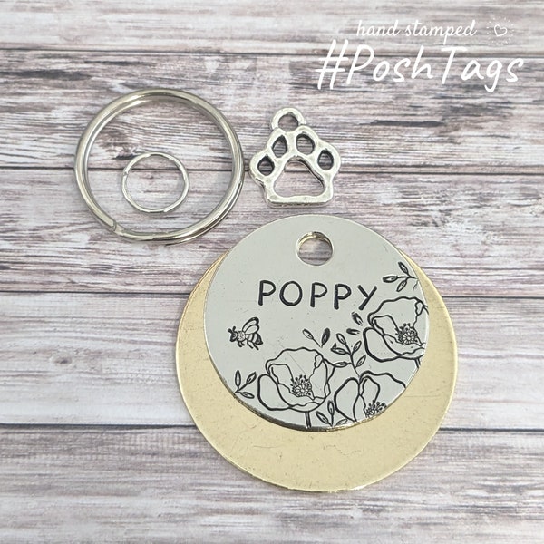 Poppy Flower Collar - Etsy