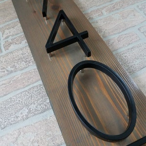 House Number Plaque | Wood Address Plaque | Address Plaque | Custom ...