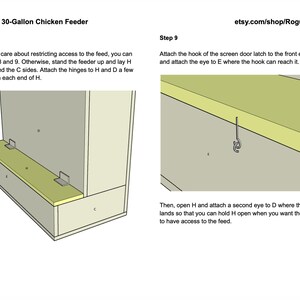 Chicken Feeder Plans (PDF) - Etsy