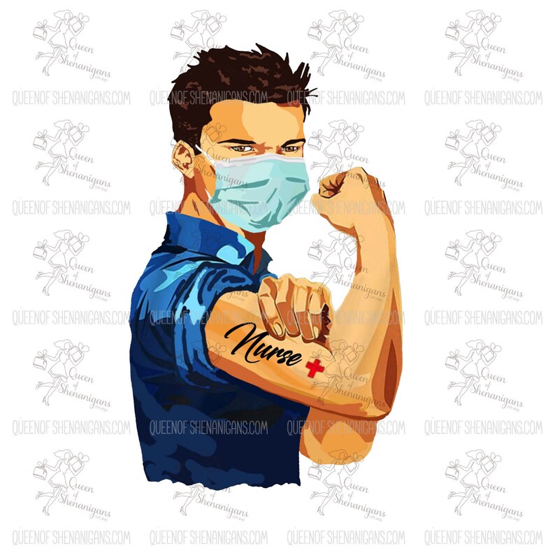 Male Nurse PNG File Nurse Digital File Nurse Clip Art. - Etsy