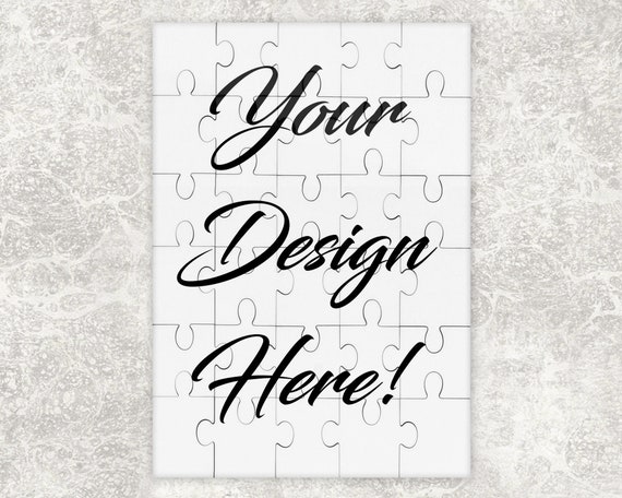 Design Your Own Puzzle Your Design Puzzle 30 Piece Puzzle | Etsy