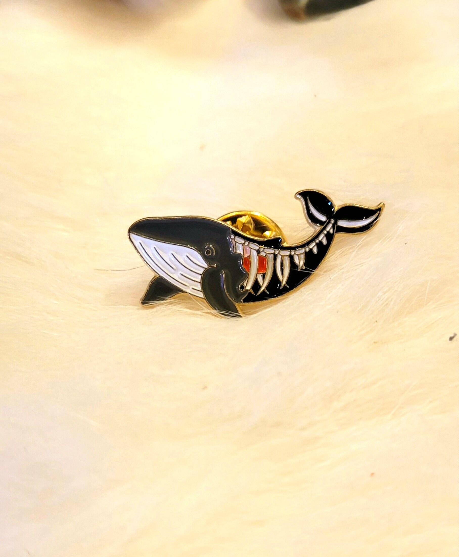 Half Skeleton, Animal, Anatomy, Bat, Rabbit, Whale, Pins - Etsy